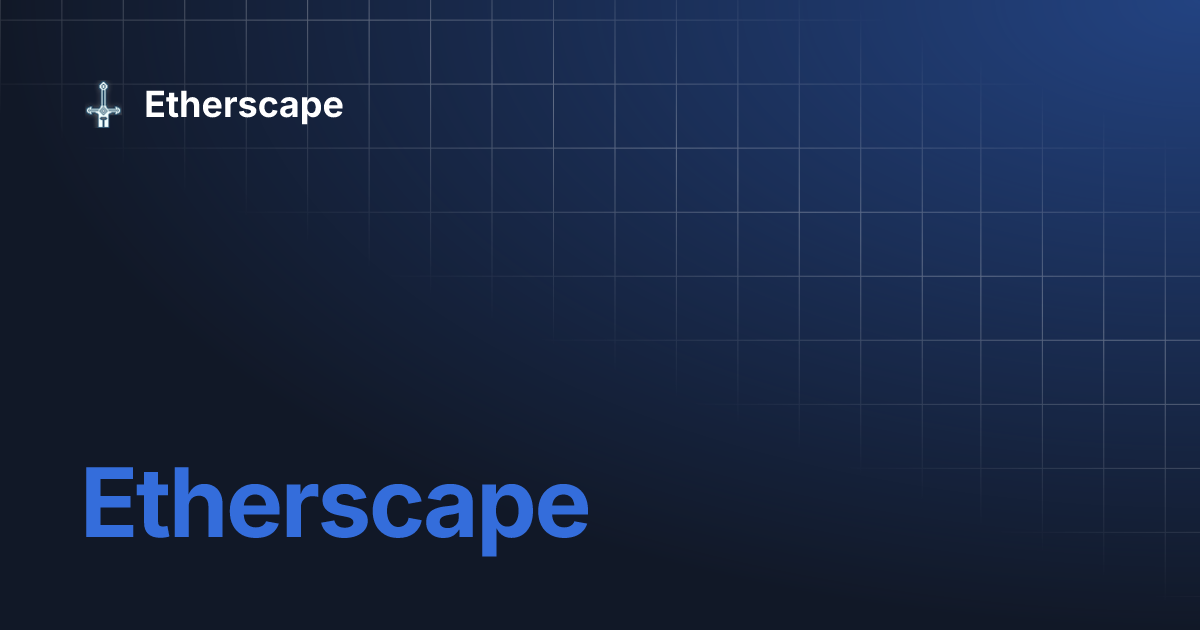 Etherscape